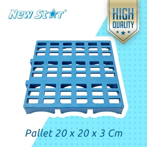 Jual Tatakan alas palet pallet dasar camber chamber media filter kolam ikan koi 20x20cm New Star ...