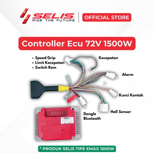 Jual SELIS - Controller Ecu 72 Volt 1500 Watt Sepeda Motor listrik ...