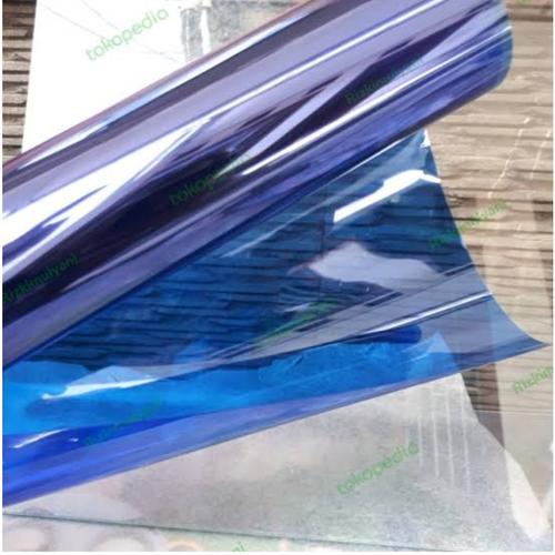 Promo stiker kaca biru blue kaca film mobil warna jendala rumah ruko ...