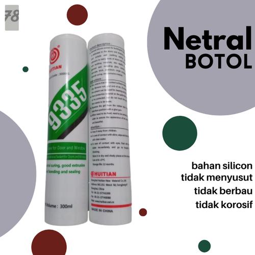 Jual Lem ACP Sealant Sealent Silen NETRAL NEUTRAL Botol Hui Tian 9335 ...