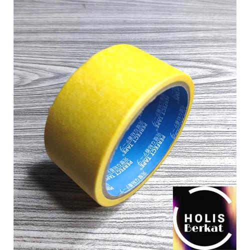 Jual Masking Tape Solasi Lakban Lem Kertas Kuning 2 Inch - Kota Bandung ...