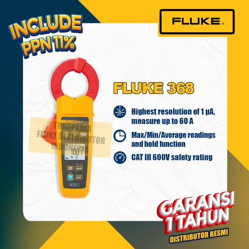 Jual FLUKE 368 Leakage Current Clamp Meter - Jakarta Barat - Fluke ...