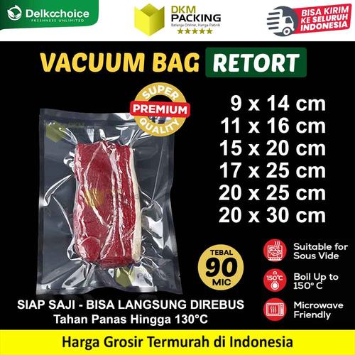 Jual Plastik Vacuum RETORT Vakum bag Kemasan Makanan Tahan Panas Rebus ...