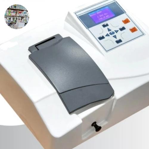 Jual single beam spektrofotometer auto wave length pc software ...