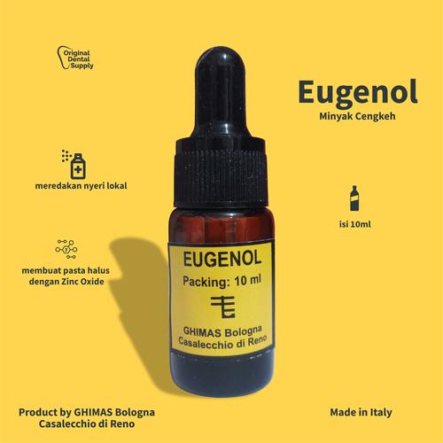 Jual Eugenol minyak cengkeh eugenol Ghimas italy isi 10ml - Jakarta Timur - Original Dental ...