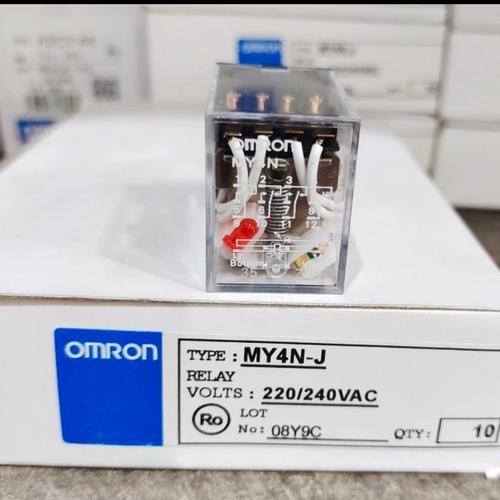 Jual Relay Omron original my4n my4 220vac 14 kaki/relay Omron - Jakarta ...
