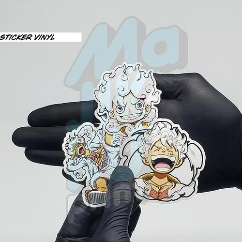 Jual STICKER PACK ANIME LUFFY GEAR 5 ONE PIECE | VINYL - VINYL, 5 CM ...