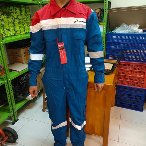 Jual Wearpack Coveroll Pertamina New Nomex 3a Original / Seragam ...