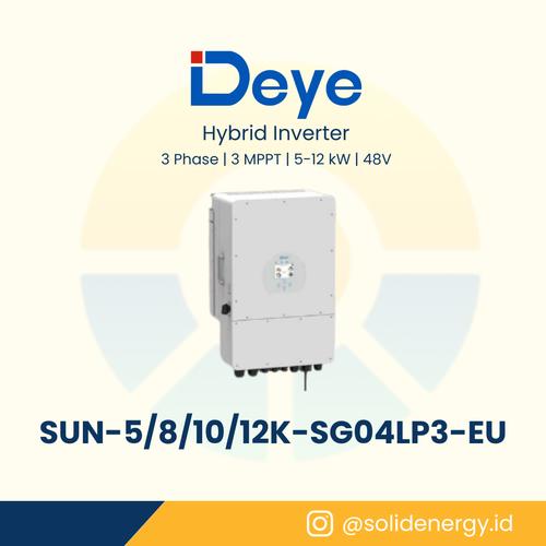 Jual Deye Hybrid Inverter 5kW | 3 Phase | 2 MPPTs | 48V - Kab. Badung - Solid Energy | Tokopedia