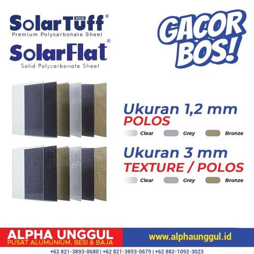 Jual ***Gosend*** Solar Flat Tbl 3mm - Solartuff Solid - Solarflat ...