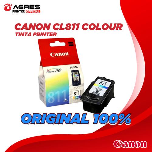 Promo Tinta Printer CANON CL 811 CL-811 Colour Warna Original Cartridge CL811 Cicil 0% 3x ...