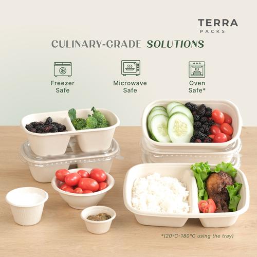 Jual Terra Bagasse Food Lunch Box Kotak Tempat Makan Catering Box ...