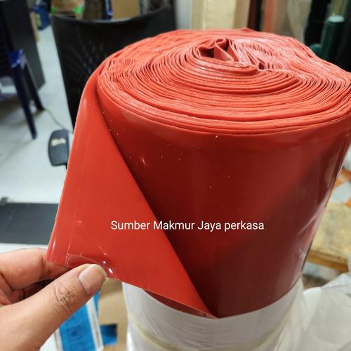 Jual Rubber Sheet Silicone Merah 1mm x 100cm x 10cm ( Rubber Red ...