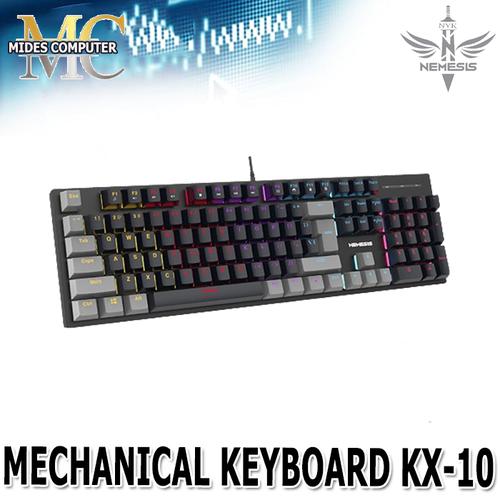 Jual Keyboard Mechanical Wired KX-10 Lasher Keyboard Fullsize - Kota ...