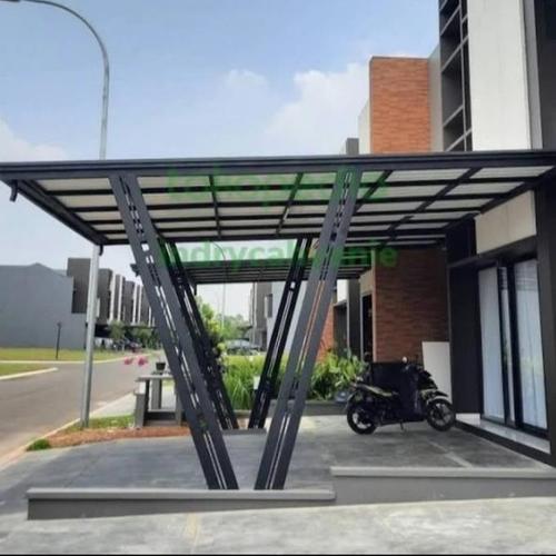 Jual kanopi besi holo galvanis 4x6 atap alderon RS - Jakarta Selatan ...