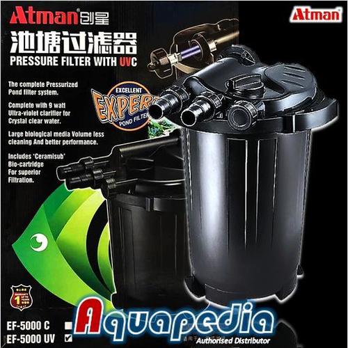 Jual Atman EF-5000U Pressure Filter with UVC - Jakarta Pusat ...