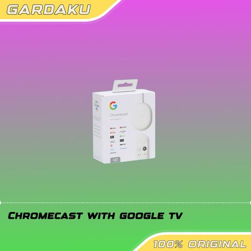 Jual Google Chromecast with Google TV 4K HDR / HD WiFi Streaming Media ...