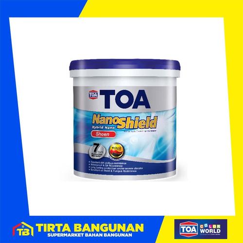 Jual TOA NANO SHIELD SHEEN CAT TEMBOK TINTING EXTERIOR HARGA BY REQUEST ...