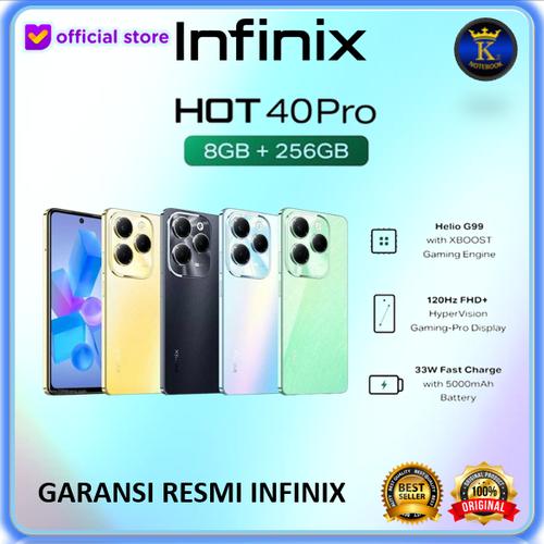 Promo INFINIX Hot 40 PRO 8GB 256GB Garansi Resmi Infinix Indonesia 1 ...
