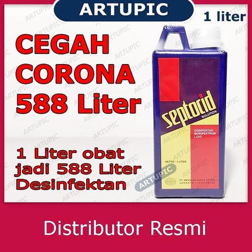 Jual Septocid 1 liter Desinfektan Kandang Ternak Basmi Virus Bakteri ...
