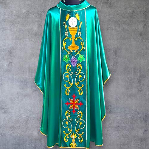 Jual Kasula Imam Romo Katolik/Chasuble/Kasula Warna Hijau - Kab. Kulon ...