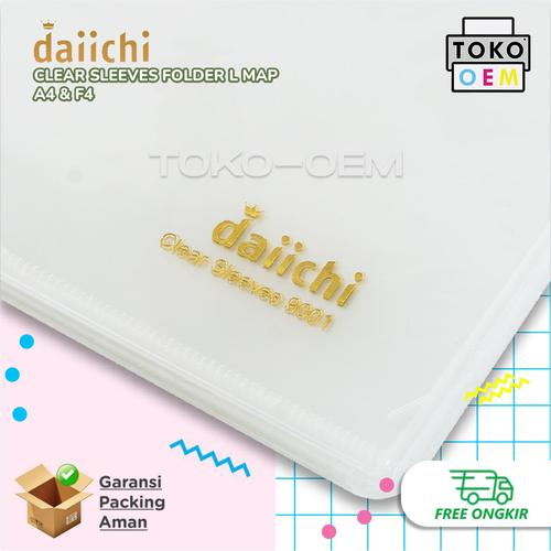 Jual DAIICHI MAP L BENING CLEAR SLEEVES HOLDER 1 PACK (12 PCS) - A4 ...