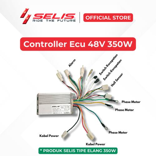 Jual SELIS - Controller Ecu 48 Volt 350 Watt Sepeda Motor listrik ...
