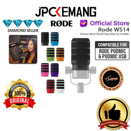 Jual Rode WS14 Deluxe Wind Shield Pop Filter for Rode PodMic / Podmic ...