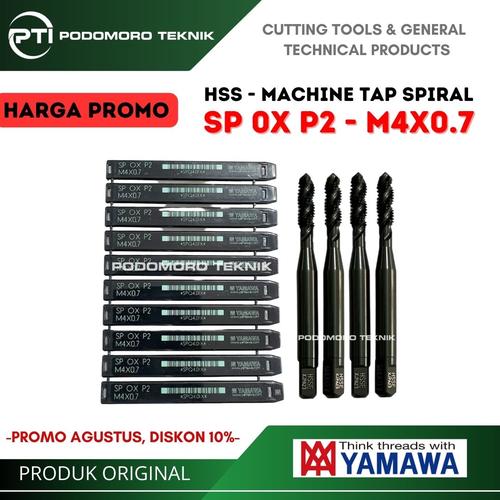 Jual Tap Mesin Yamawa M4 x 0.7 SP OX P2 Tap Mesin Spiral M4x0.7 JAPAN - Kab. Bekasi - PODOMORO ...