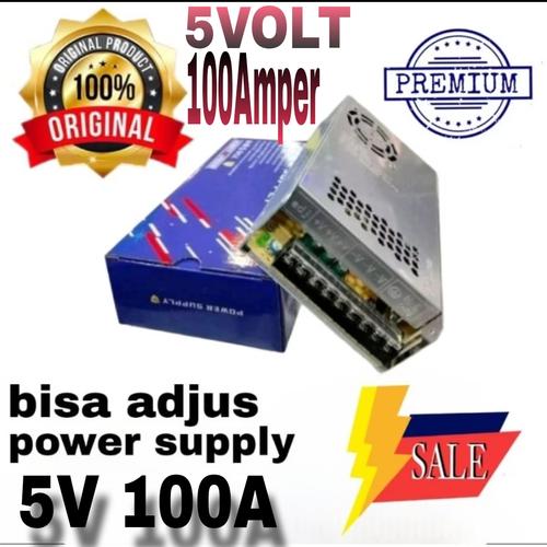 Jual Switching Power Supply PSU 5v 100a Trafo power suply FAN kipas tidak berisik - Jakarta ...