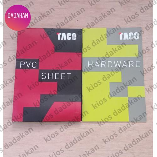 Jual katalog pvc sheet taco dan hardware - Kota Bekasi - kios dadakan ...