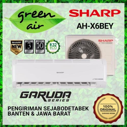 Jual AC SHARP 0.5PK SHARP AH -X6BEY GARUDA SERIES INVERTER+PASANG ...