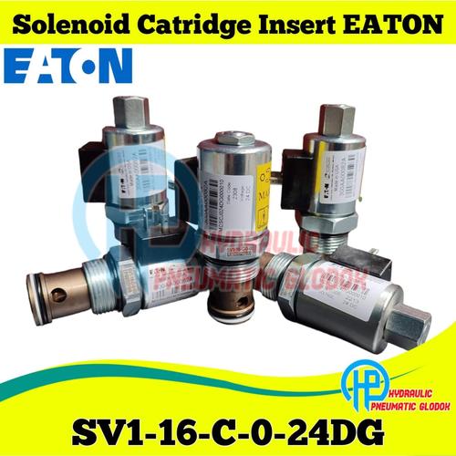 Jual Solenoid Catridge Valve SV1-16-C-0-24DG EATON / DANFOSS Normally ...