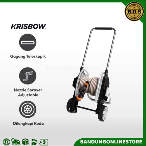 Jual Set Selang Roll Krisbow 20 Meter Set Selang Air Dan Alat ...