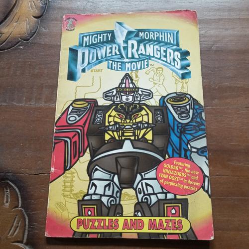 Jual Buku Cergam Mighty Morphin Power Rangers The Movie Puzzles And ...