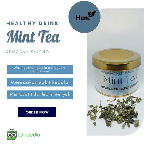 Jual TEH MINT Kemasan Kaleng - 100% ASLI - Hena by Tambi Tea - Minuman ...