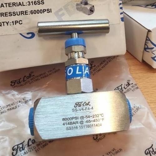 Jual Needle Valve Stainless SS 316 Class 6000 psi Drat NPT 1" inch ...