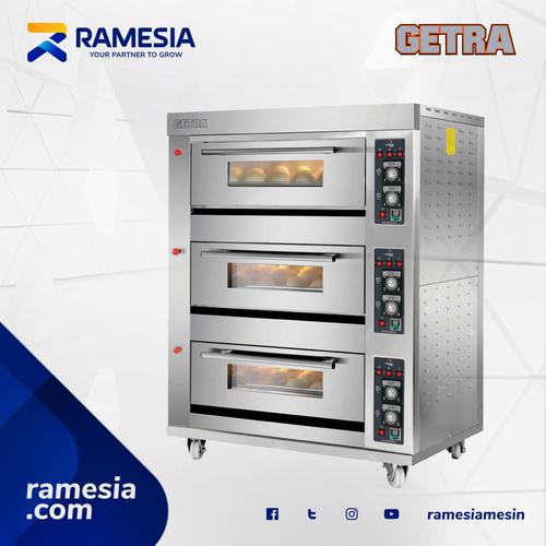 Jual Oven Gas Roti Besar 3 Deck 9 Loyang GETRA RFL-39SSGC | Ramesia ...