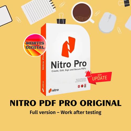 Jual DVD Nitro PDF Pro 14 ORIGINAL / NITRO PDF 13 FULL - Nitro 14 - Jakarta Selatan - montis ...