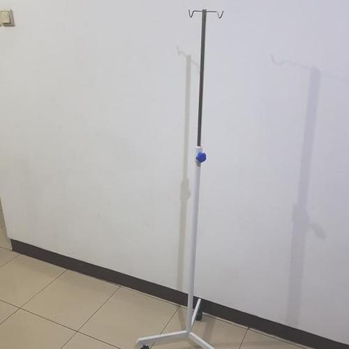 Jual Tiang Infus Kaki 3 Roda Standar Standard Infus Stainless Steel ...