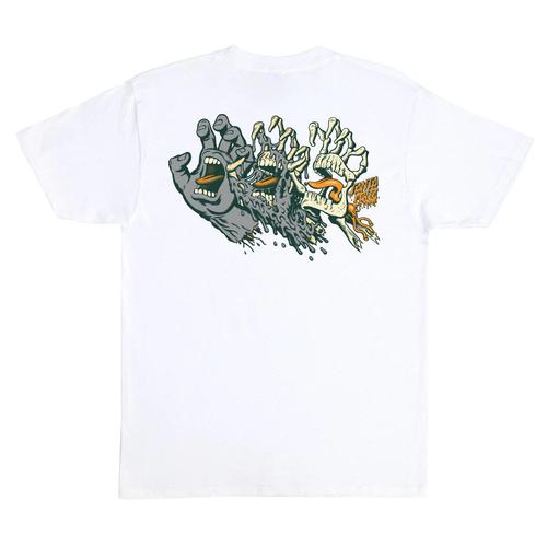 Jual SANTA CRUZ EVOLVED HAND HEAVYWEIGHT S/S SHIRT - WHITE - M ...