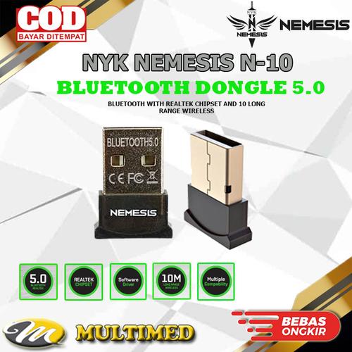 Promo USB Bluetooth Dongle N10 / N-10 NYK Nemesis 5.0 Realtek - Kota Bekasi - Multimed Computer ...