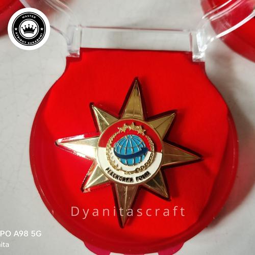 Jual wing brevet pin roda bintang perencanaan polri logo terbaru lapis ...