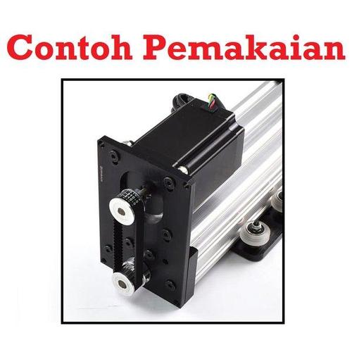 Jual Gt2 Pulley Timing Cnc 40T 8Mm 10Mm W10 B8 Lebar 10Mm Puley 3D Mxl ...