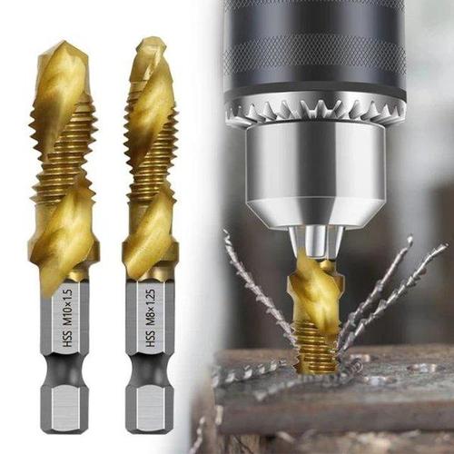 Jual Mata Bor Handtap Hand Drill Tap Senai Snai Screw Hex Twist Drill ...