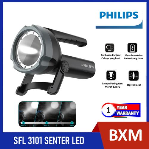Promo Philips SFL3101 Senter Led Jumbo Super Terang Senter Led Tahan ...