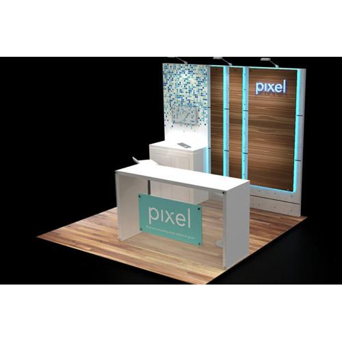 Jual booth 2x2 complete set sesuai design - Kuning - Kab. Tangerang ...
