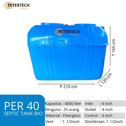 Promo Septic Tank bio biofilter biotech biotank volume 4000 liter - Kab ...
