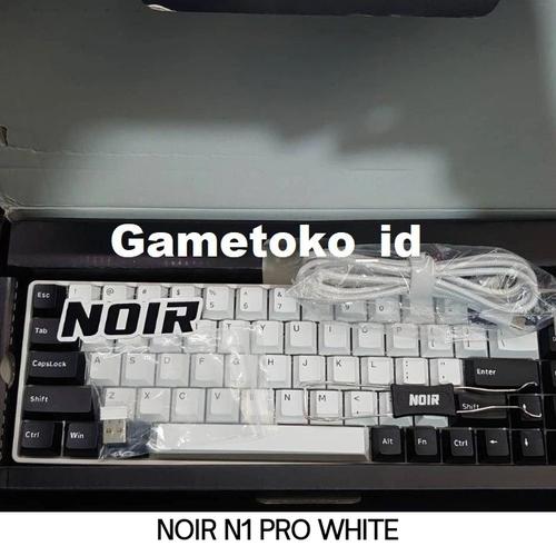 Jual NOIR N1 PRO WHITE Gaming Keyboard - Kota Padang - Gametoko_id ...