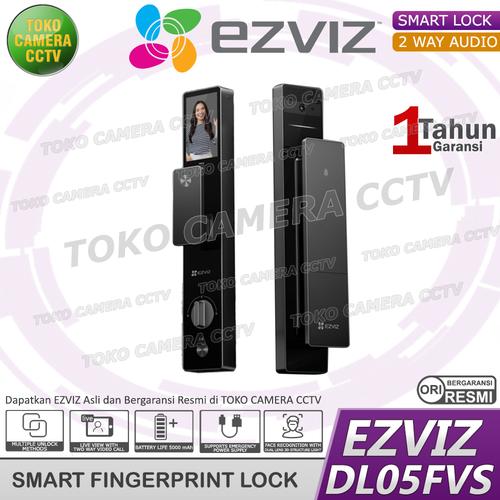 Jual EZVIZ DL50FVS SMART LOCK KUNCI PINTU CERDAS EZVIZ FACE RECOGNITION ...
